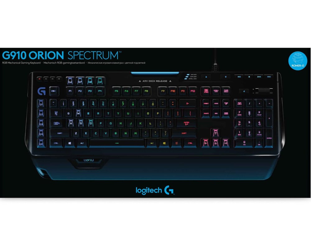 Logitech G910 Orion Spectrum RGB Mechanical - Πληκτρολόγ... | Multirama.gr