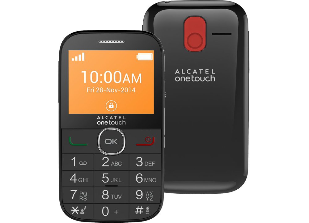 Alcatel OneTouch 2004G Μαύρο | Multirama.gr
