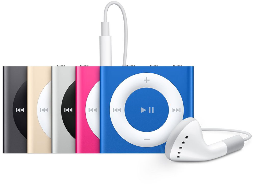 Apple iPod Shuffle MKME2BT/A 2GB - 5th Gen - Μπλε | Multirama.gr