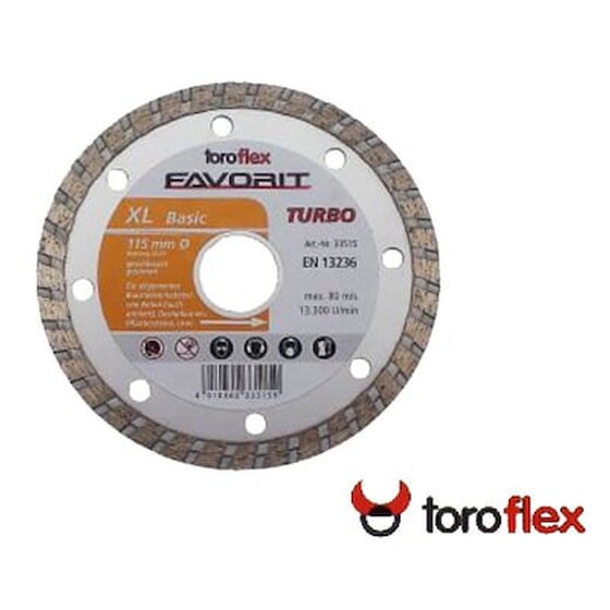 33545 Δισκοι Κοπης Δομικων Υλικων Favorit Turbo 230x22.2 | Public