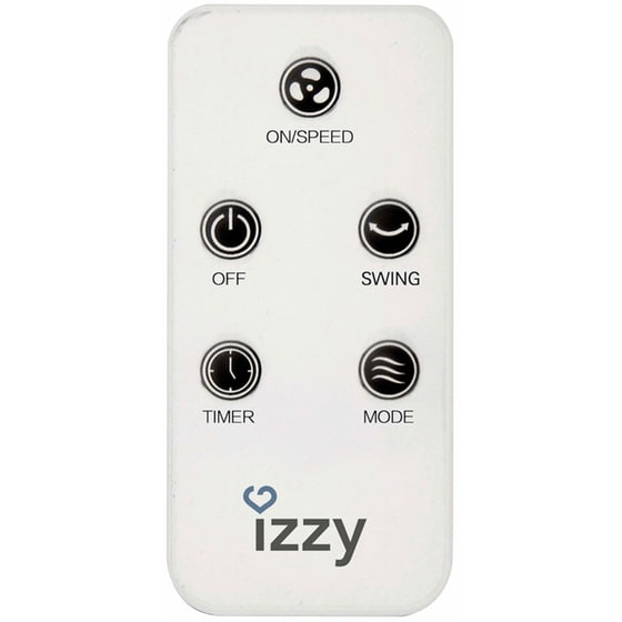 IZZY IZ-9003 Ανεμιστήρας Δαπέδου 70W 40cm με Τηλεχειριστήριο | Public
