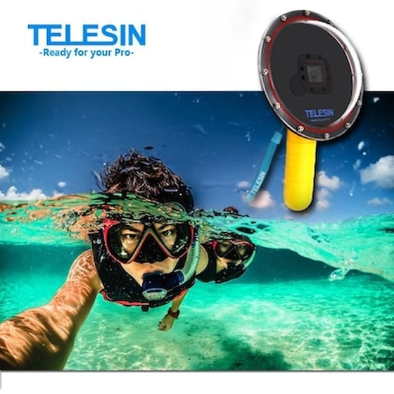Telesin Dome Για Gopro Hero 9 Με Αδιάβροχη Θήκη / Φακός Διπλής Οπτικής ...