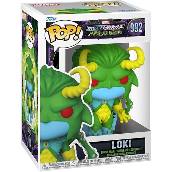 Funko Pop! Marvel - Mechstrike Monster Hunters - Loki #992 | Public