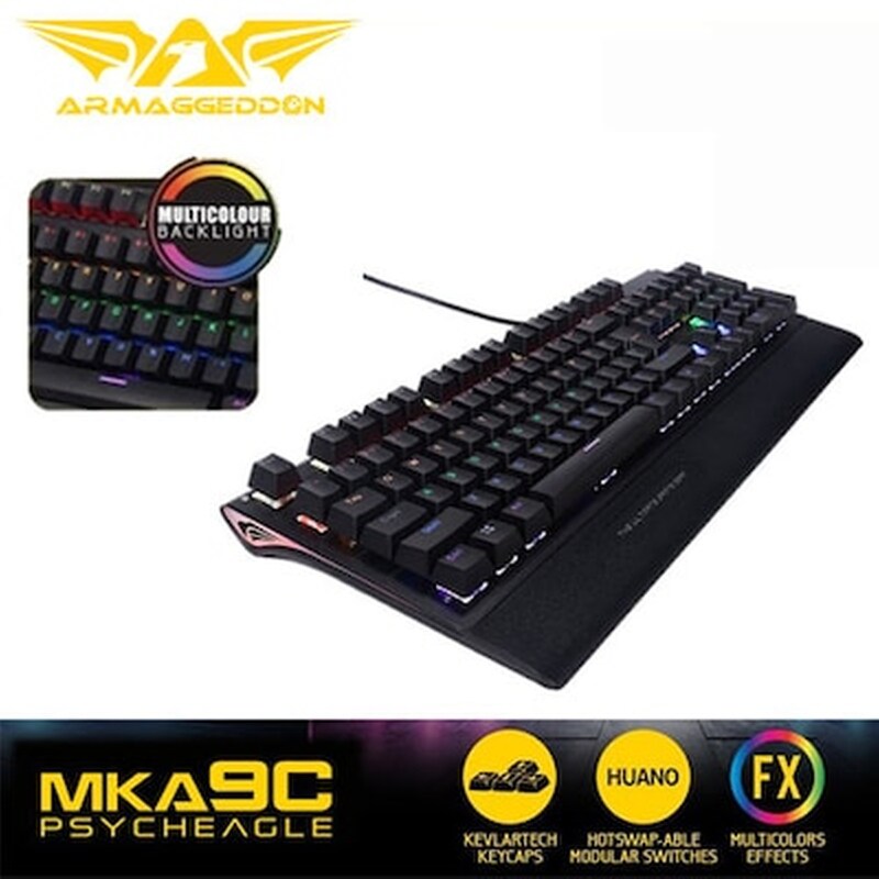 Armaggeddon Rgb Mechanical Keyboard Mka-9c Psycheagle | Pub | Snif.gr