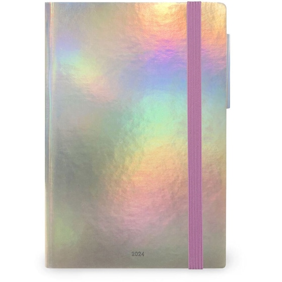 Ημερολόγιο Legami 2024 Εβδομαδιαίο Medium 12M Holo Fairy 12 cm x 18 cm ...