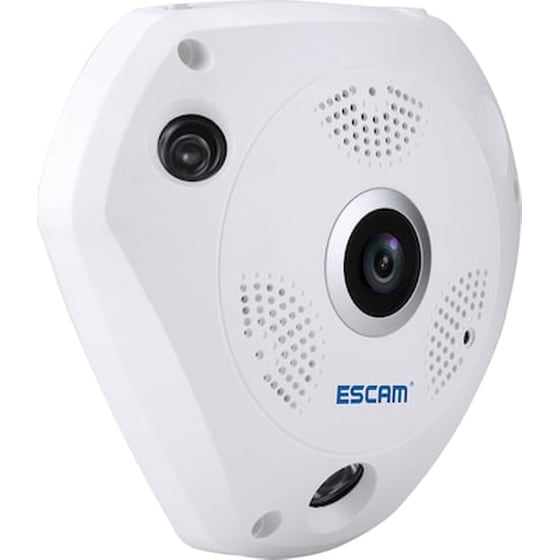 Escam Ip Camera - Qp180 Panoramic 360 - Συνδεση Με Wifi 1.3mp | Public