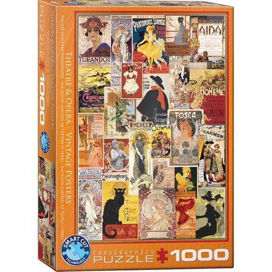 Παζλ Eurographics Theater & Opera Vintage Posters (1000 Κομμάτια) | Public
