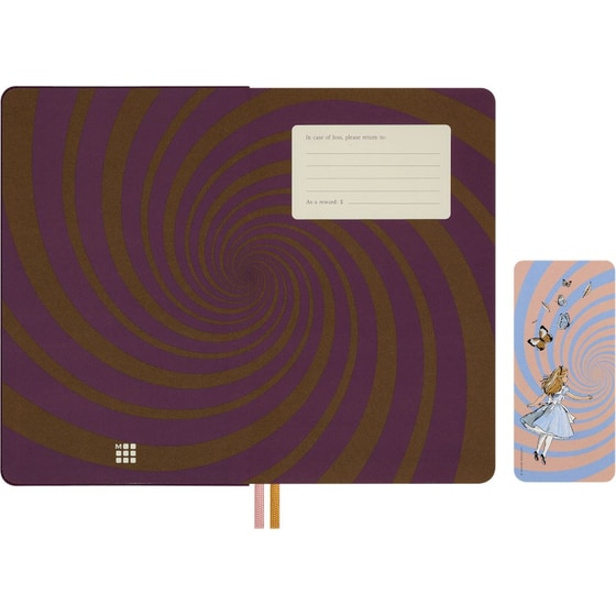 Σημειωματάριο Moleskine Alice's Adventures in Wonderland Λευκό L ...
