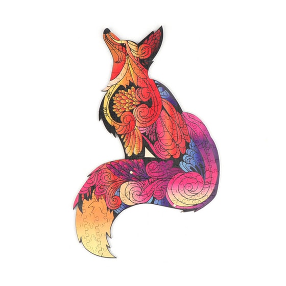 Wooden Jigsaw Puzzle - Fox | Public