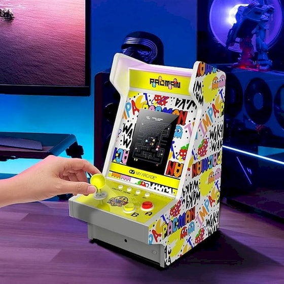 Retro Φορητή Κονσόλα My Arcade Pac-Man 45th Anniversary Mighty Player ...