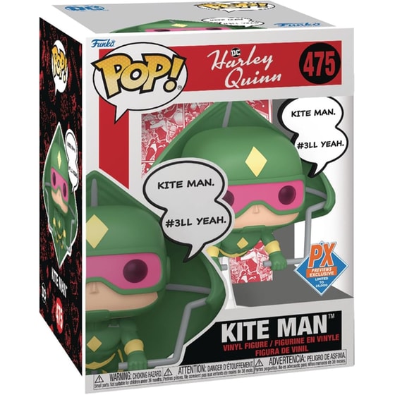 Funko Pop! Cartoons - Harley Quinn - Kite Man #475 | Public