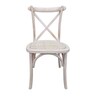 Καρεκλα Owen Στοιβαζομενη Ξυλινη Απο Οξια White Wash Χρωμα Με Χιαστι ...