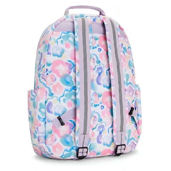 Τσάντα Πλάτης Kipling Seoul Aqua Flowers | Public