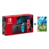 Nintendo Switch 2019 Neon Blue/Neon Red & The Legend of Zelda: Breath ...