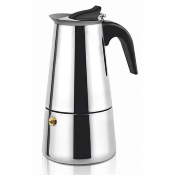 HAEGER CP-06S.001 Ασημί Μπρίκι Espresso Χειρός | Public