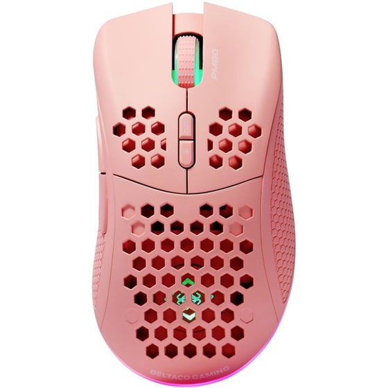 Delcato PM80 GAM-120-P RGB Gaming Ασύρματο Ποντίκι Ροζ | Public