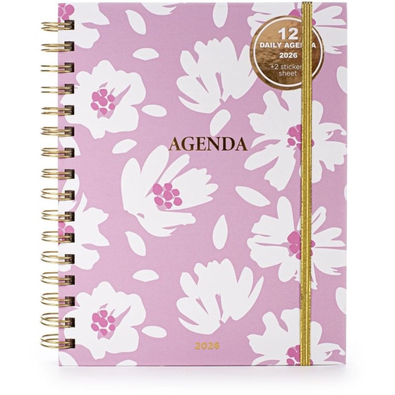 Ημερολόγιο Posh+Pop 2026 12Μ Σπιράλ Flower | Public