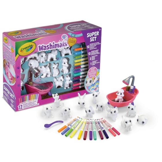 Crayola Washimals Σουπερ Σετ Ζωγραφικής Με 12 Ζωάκια - (CRY06000) | Public