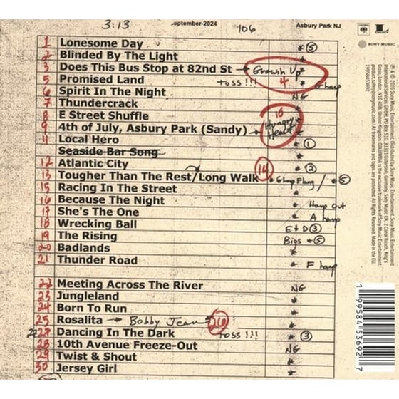 Bruce Springsteen And The E Street Band – Live From Asbury Park (2024 ...