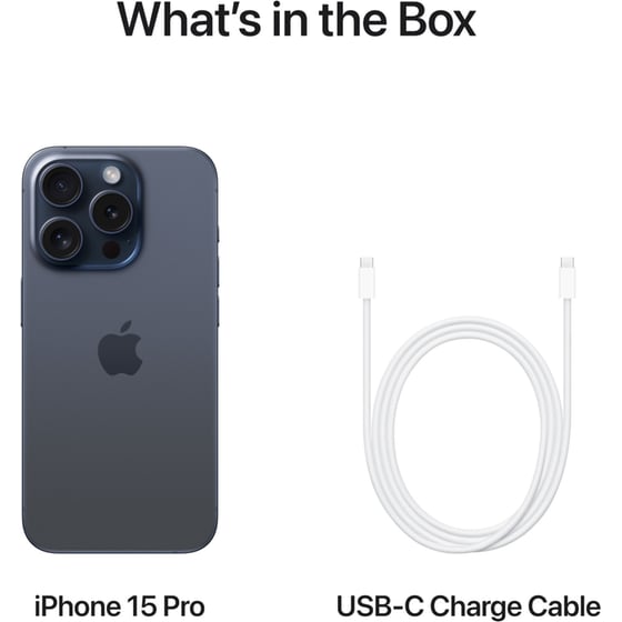 Apple iPhone 15 Pro 128GB - Blue Titanium | Public