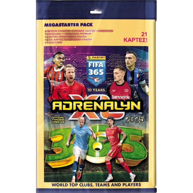 Panini Κάρτες Fifa 365 2025 Adrenalyn XL Mega Starter Pack (PA.AL.FI ...