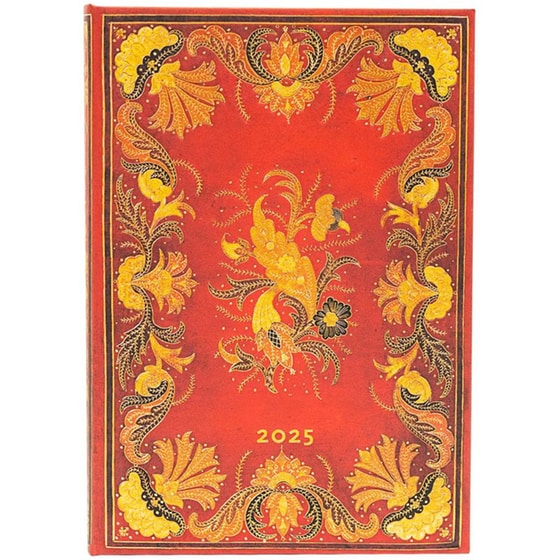 Ημερολόγιο Εβδομαδιαίο Paperblanks 2025 Midi 12M Fiametta | Public