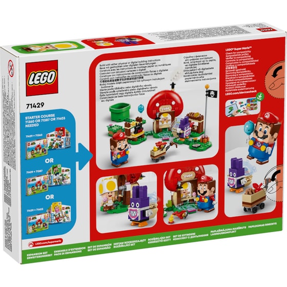 LEGO® Super Mario Nabbit at Toad's Shop Expansion Set (71429) | Public