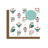 Ευχετήρια Κάρτα LEGAMI Greeting Card Happy Birthday Owl | Public