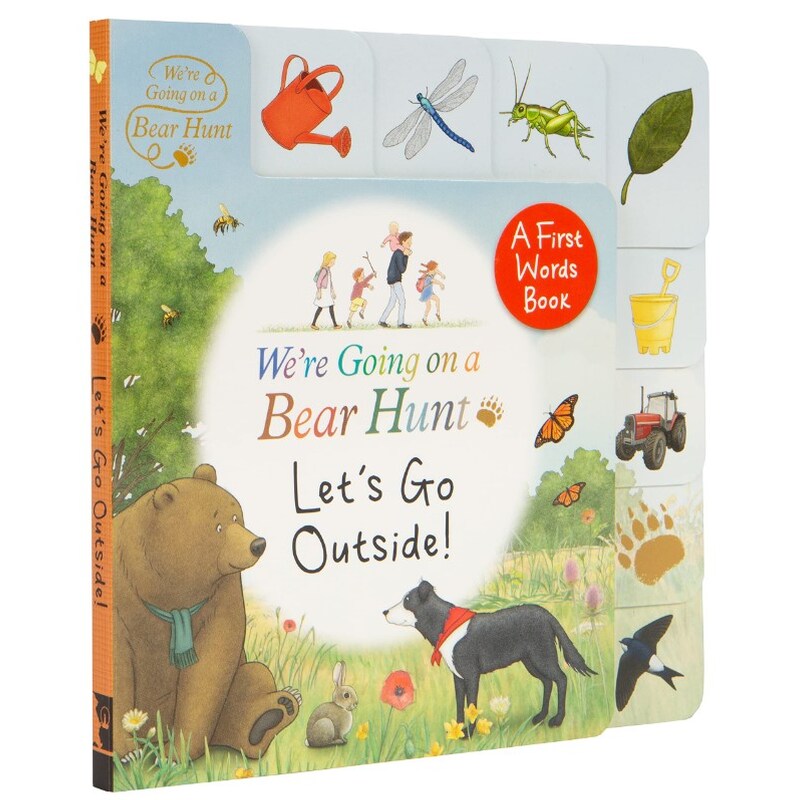 We're Going on a Bear Hunt: Let's Go Outside!: Tabbed board book ...