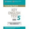 Cambridge Key English Test 5 Student's Book without answers Test 5 ...