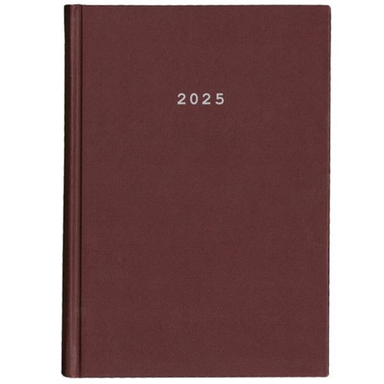 Next Ημερολόγιο 2025 Classic Ημερήσιο Δετό Μπορντώ 14x21εκ. | Public