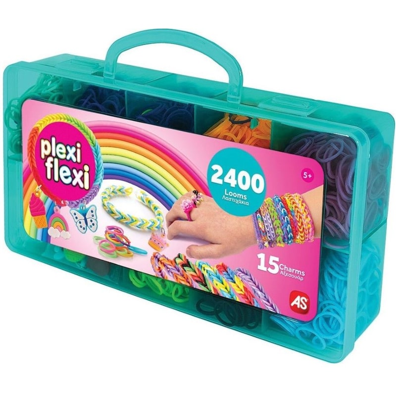 Plexi Flexi Θήκη Με 2400 Λαστιχάκια & 15 Αξεσουάρ | Public