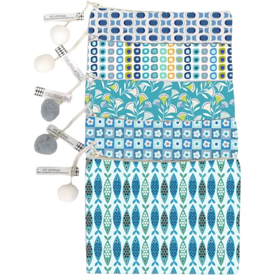 Τσαντάκι Χειρός/ Νεσεσέρ Παραλίας Colourbox Designs Υφασμάτινο - Τυχαία ...