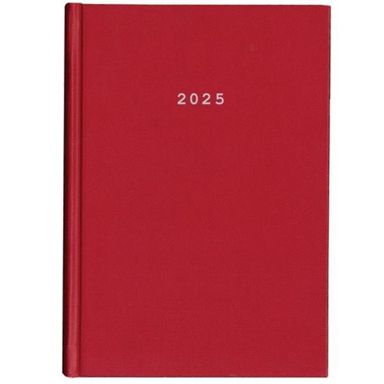 Next Ημερολόγιο 2025 Classic Ημερήσιο Δετό Κόκκινο 17x25εκ. | Public