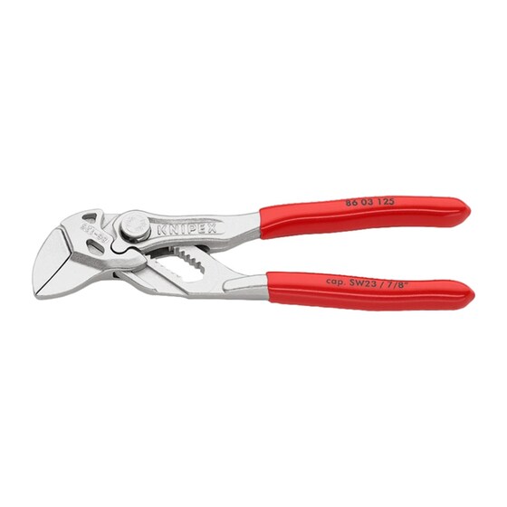 Knipex Mini Pliers Wrench Plastic Coated 125 Mm | Public