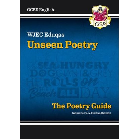 GCSE English WJEC Eduqas Unseen Poetry Guide includes Online Edition ...