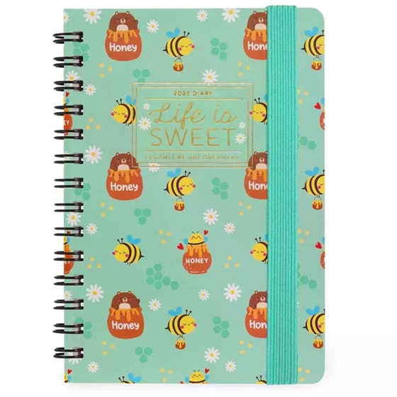 Ημερολόγιο Εβδομαδιαίο Legami 2025 Small Spiral Bee | Public