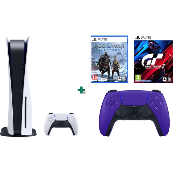 Sony PlayStation 5 & DualSense Wireless Controller Galactic Purple ...