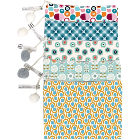 Τσαντάκι Χειρός/ Νεσεσέρ Παραλίας Colourbox Designs Υφασμάτινο - Τυχαία ...