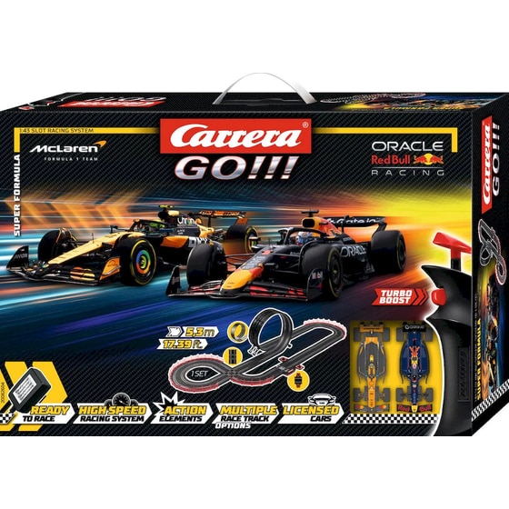 Carrera Go!!! Super Formula Oracle Red Bull Racing & McLaren 1:43 ...