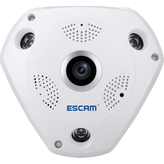 Escam Ip Camera - Qp180 Panoramic 360 - Συνδεση Με Wifi 1.3mp | Public