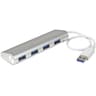 USB Hub Startech USB-A με 4 θύρες - Ασημί | Public