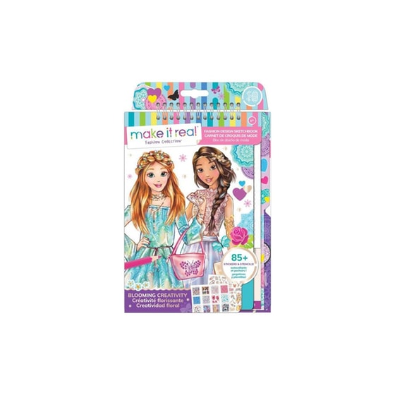 Make It Real - Fashion Design Sketchbook - Blooming Creativity (3202 ...