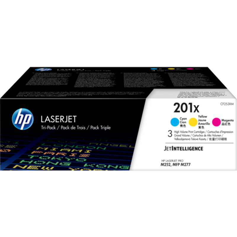 Hp Cf253xm (201x) Toner Multipack, 2.3k Pages, Pack Qty 3 | Public