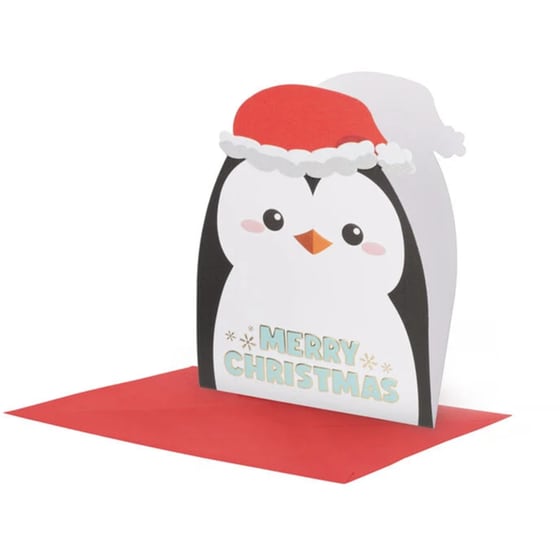 Χριστουγεννιάτικη Κάρτα Legami Penguin 11.5x17cm | Public
