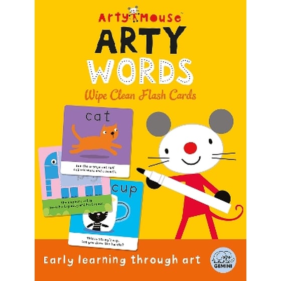Arty Mouse Arty Words Wipe Clean Flash Cards - Robyn Gale | Public βιβλία