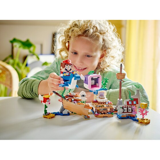 LEGO® Super Mario Dorrie's Sunken Shipwreck Adventure Expansion Set ...