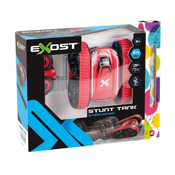Παιχνιδολαμπάδα Τηλεκατευθυνομενο Αυτοκινητο Exost Rc Stunt Tank 7530 ...