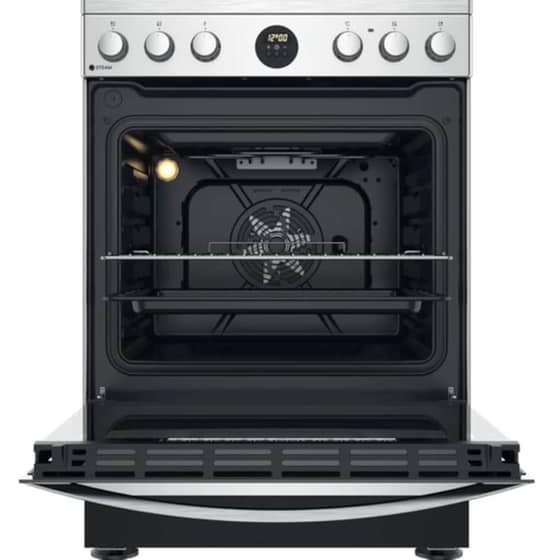 INDESIT IS67V8CHX/E 69 lt Inox Ηλεκτρική Κουζίνα Κεραμική | Public