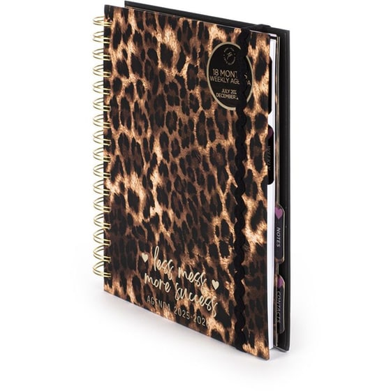 Ημερολόγιο Εβδομαδιαίο Posh+Pop 2025-2026 18Μ Leopard | Public